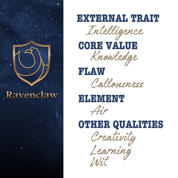 Handmade by Tracy | Jewelry | New Handmade Goldtone Ravenclaw Harry ...